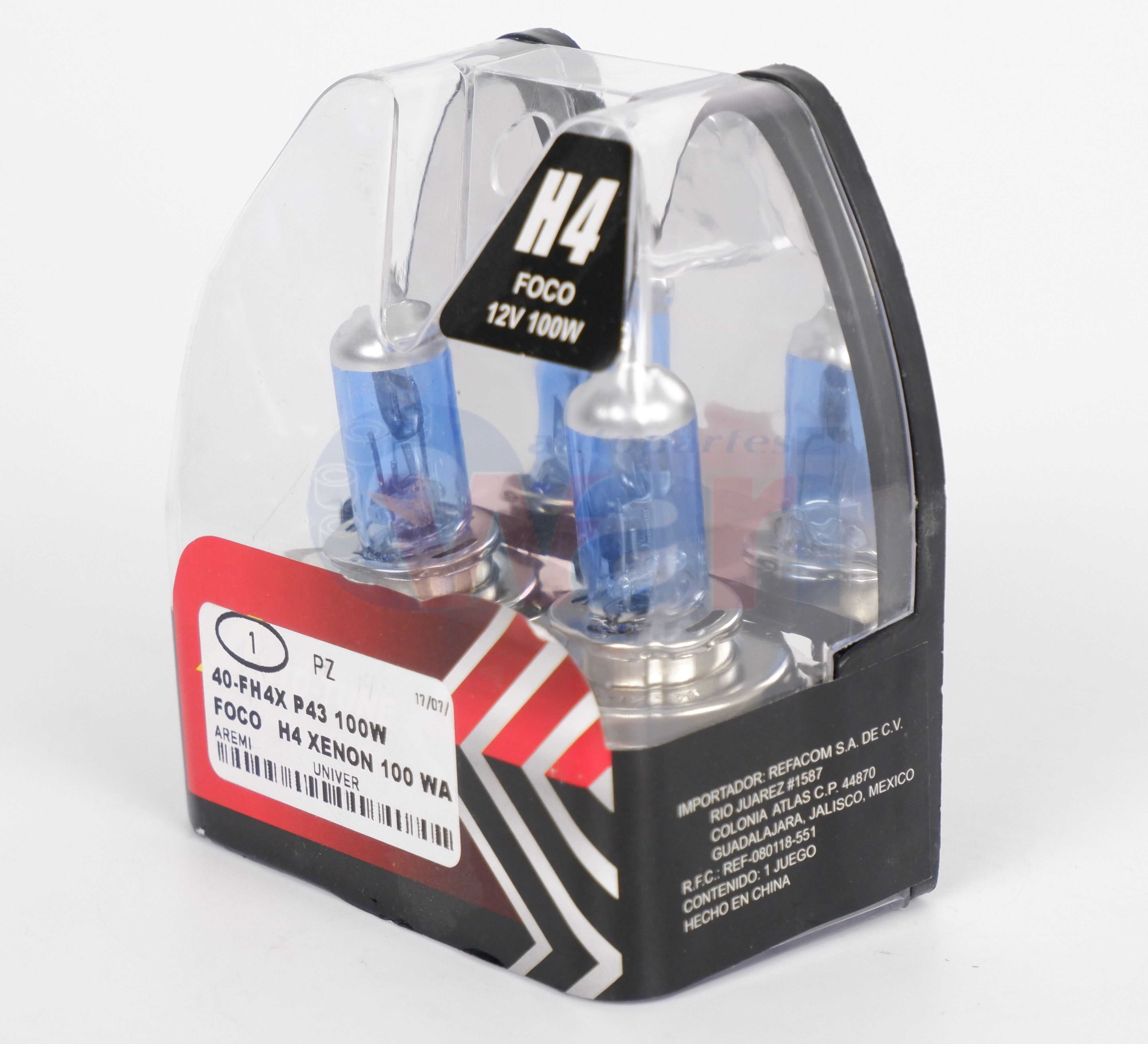 Owari Autopartes Producto: 40-FH4X P43 100W